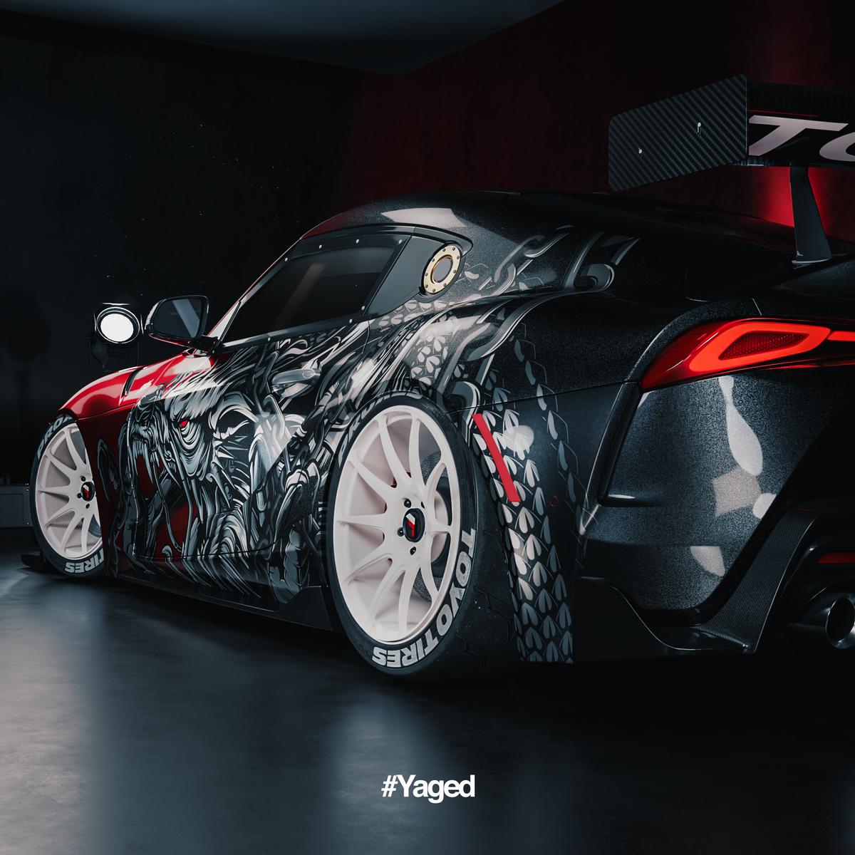 Design - Supra Dragon - READY TO PRINT FILES