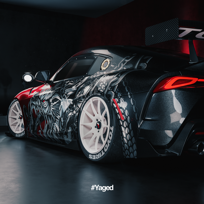 Design - Supra Dragon - READY TO PRINT FILES