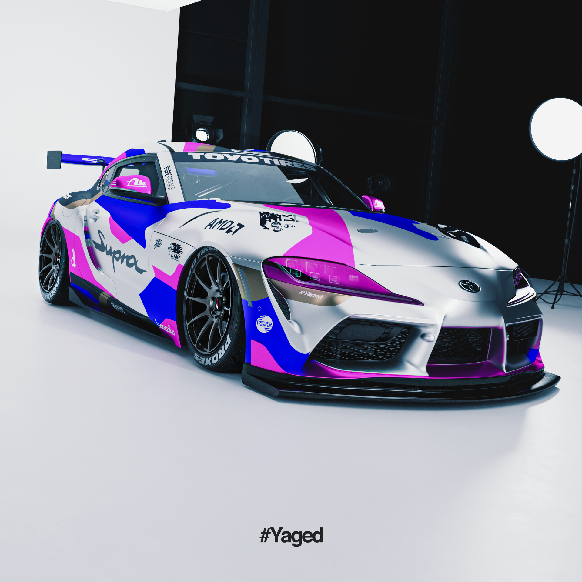 Design - Is that a Supra?! - READY TO PRINT FILES – Wrap-Wizards.com ...