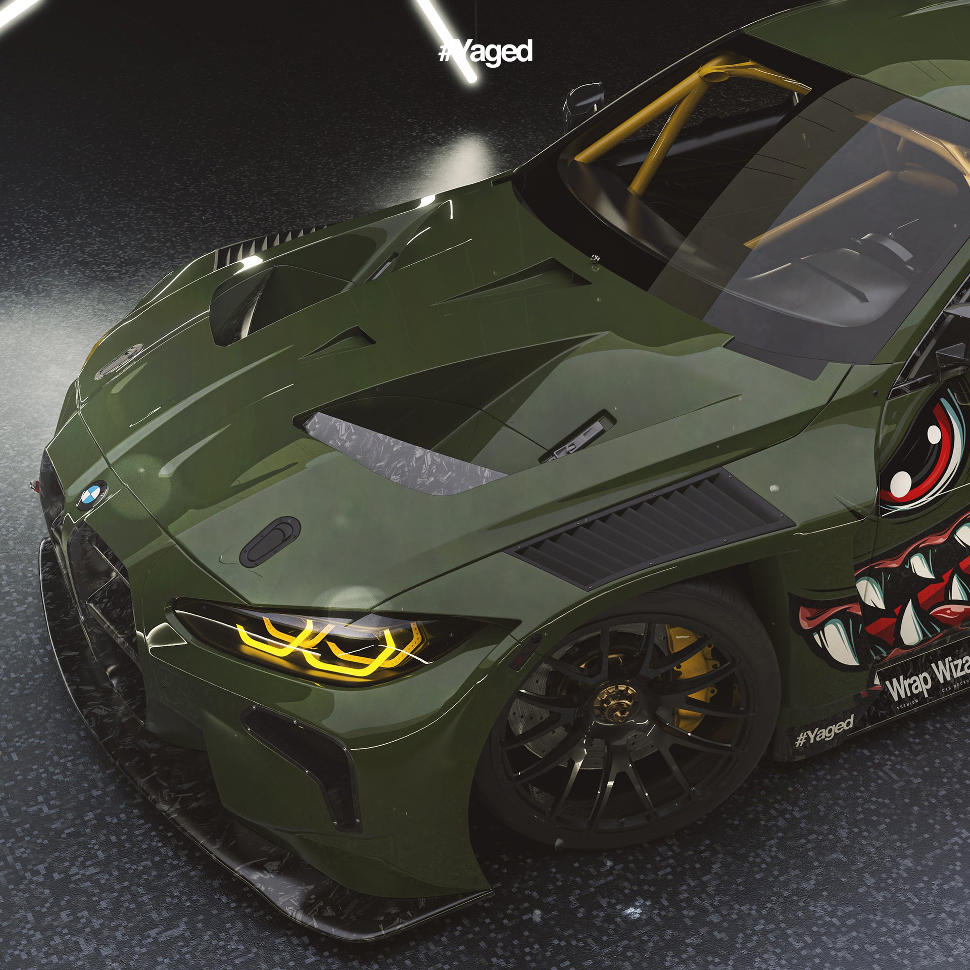 Design - Flying Tigers - READY TO PRINT STICKER