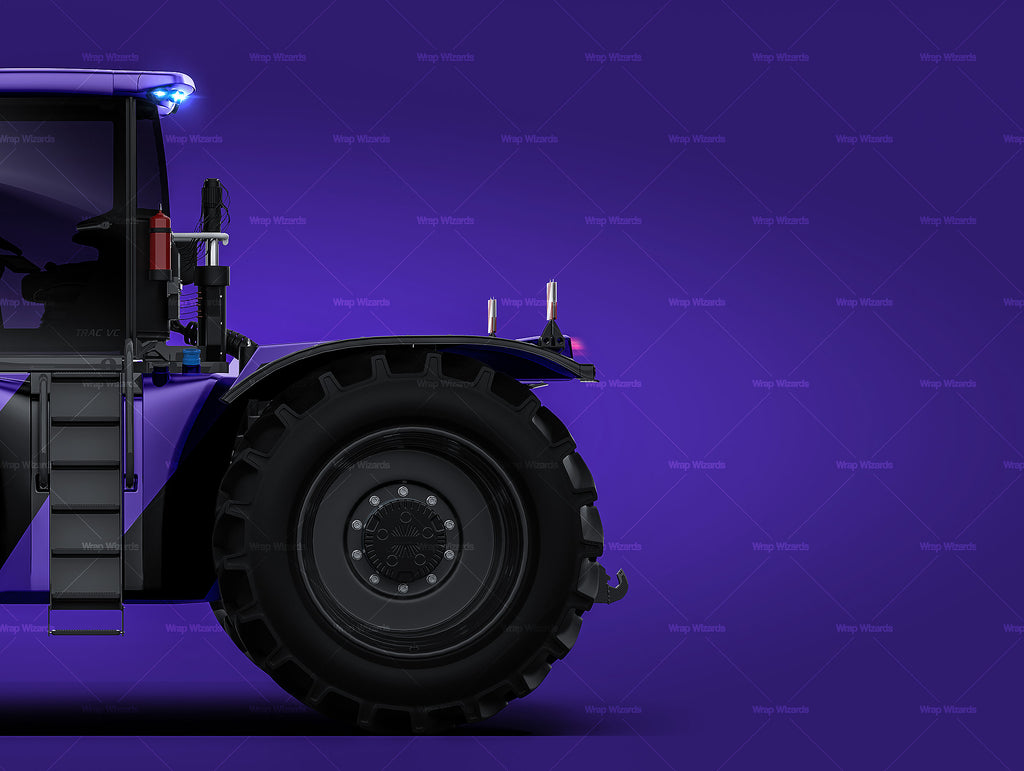 Claas Xerion tractor satin matt finish - all sides Car Mockup Template ...