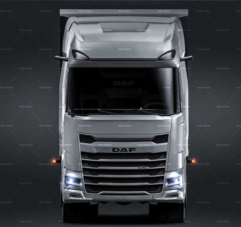 DAF XG 2021 Mockup – Wrap-Wizards.com - Premium Car Mockups, Templates ...