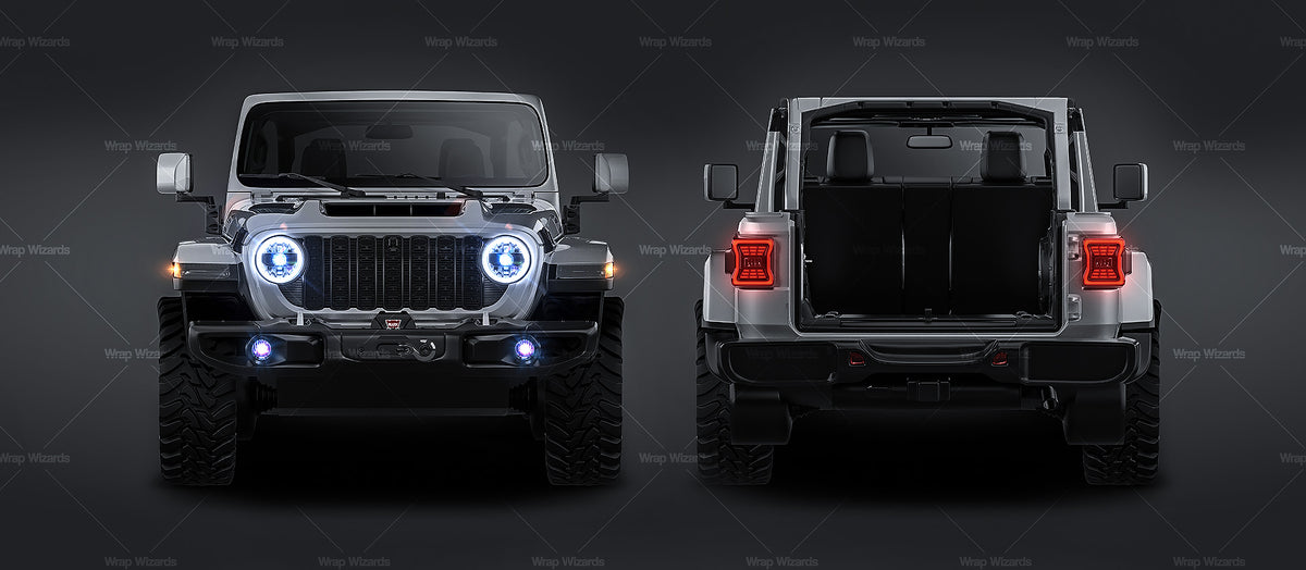 Jeep Wrangler Unlimited Rubicon 392 (Mojave) glossy finish - all sides ...