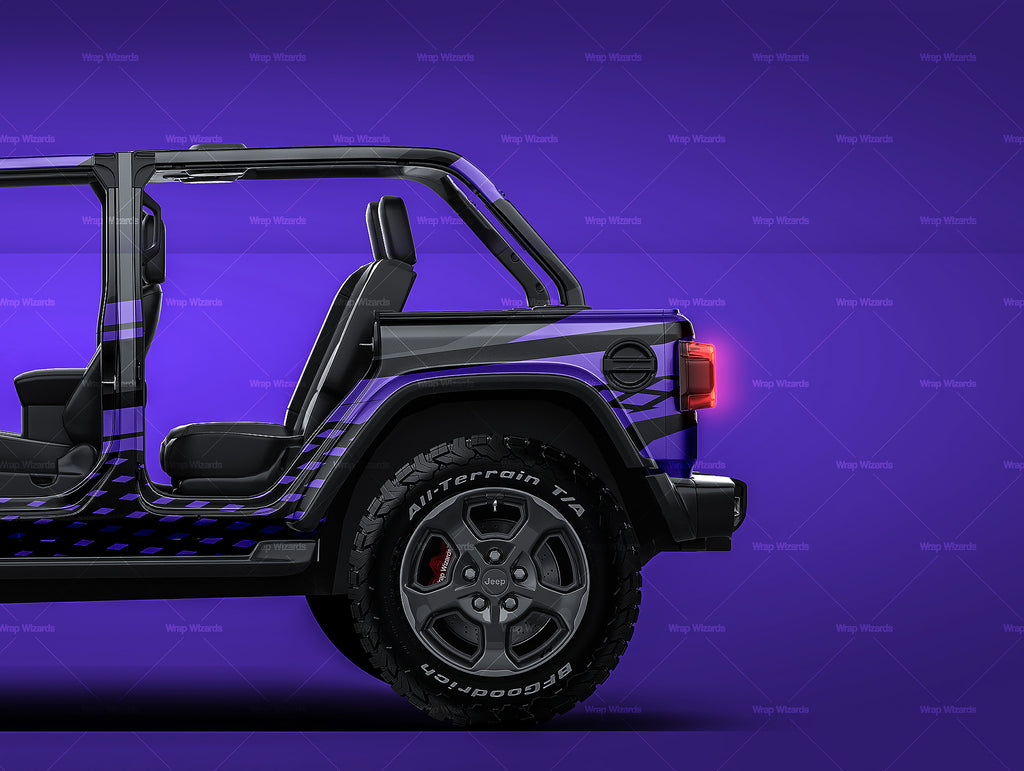 Jeep Wrangler Unlimited Rubicon 392 (Mojave) glossy finish - all sides ...