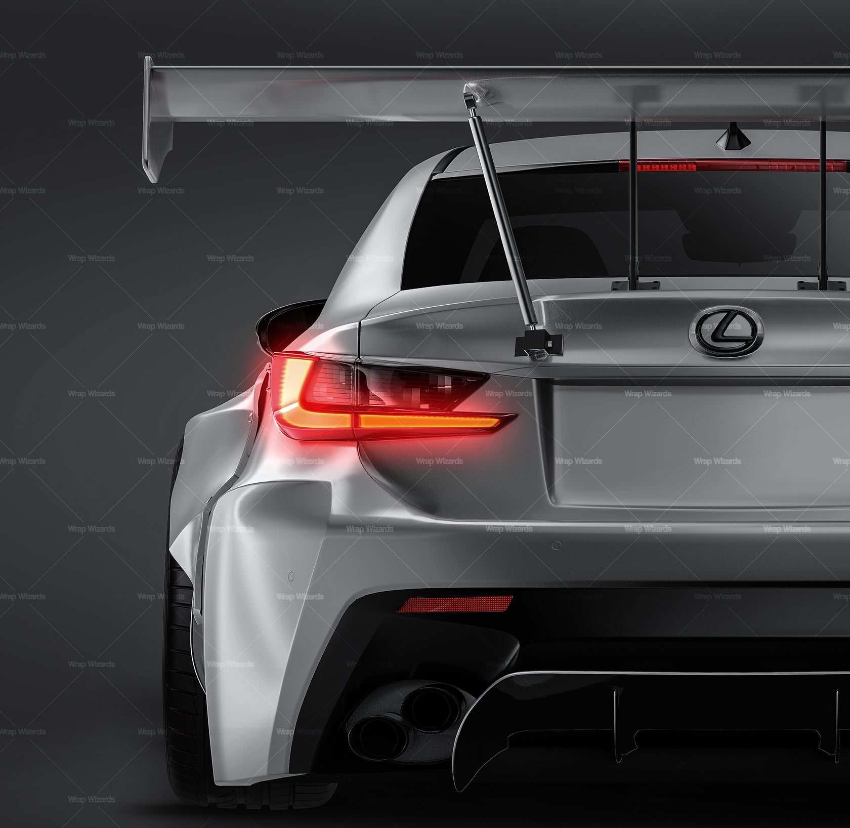 Lexus RCF 2015 Rocket Bunny Aero V1 - Car Mockup – Wrap-Wizards.com ...