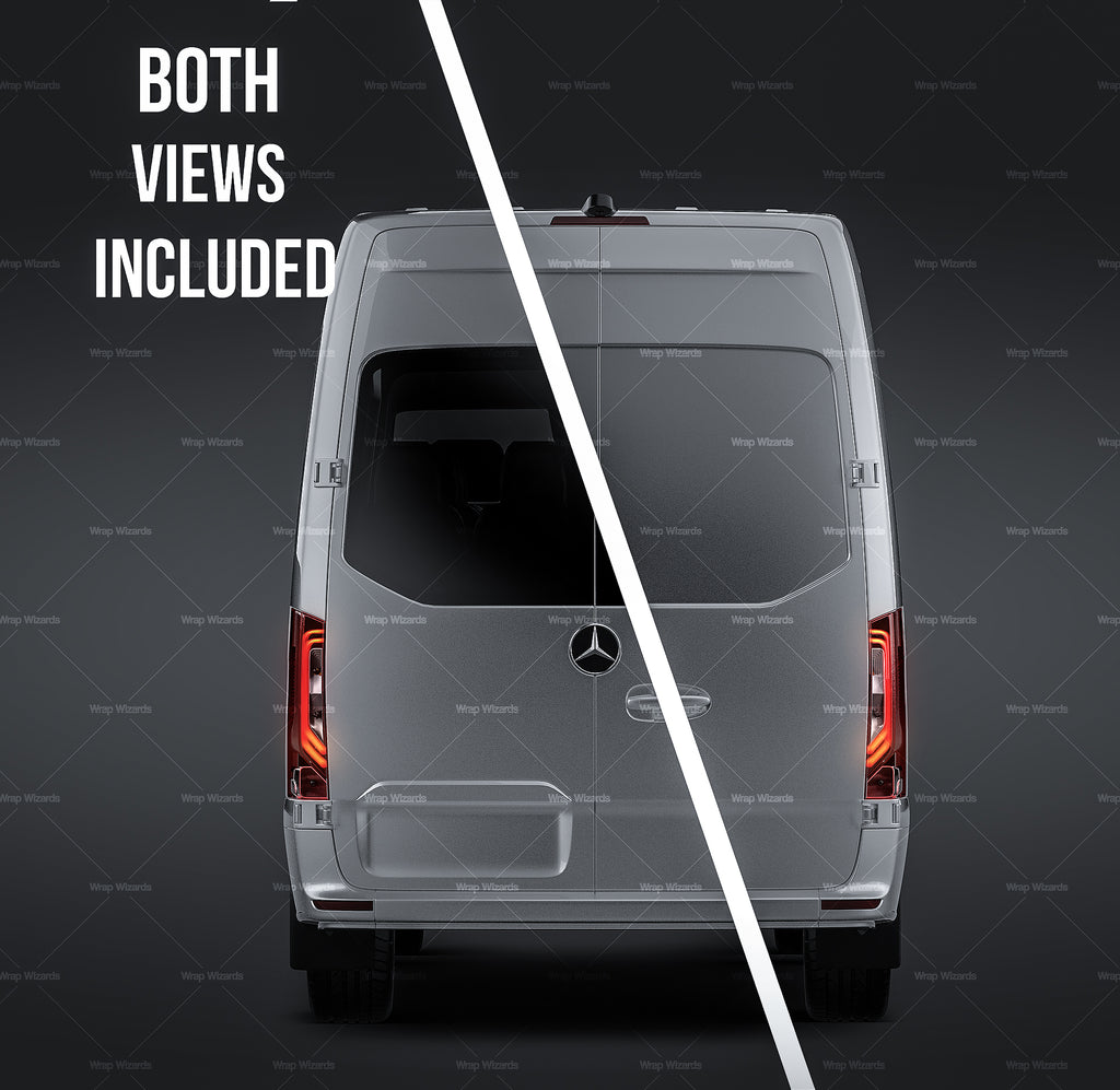 Mercedes Benz Sprinter panel/passenger van L3H2 with optional windows ...