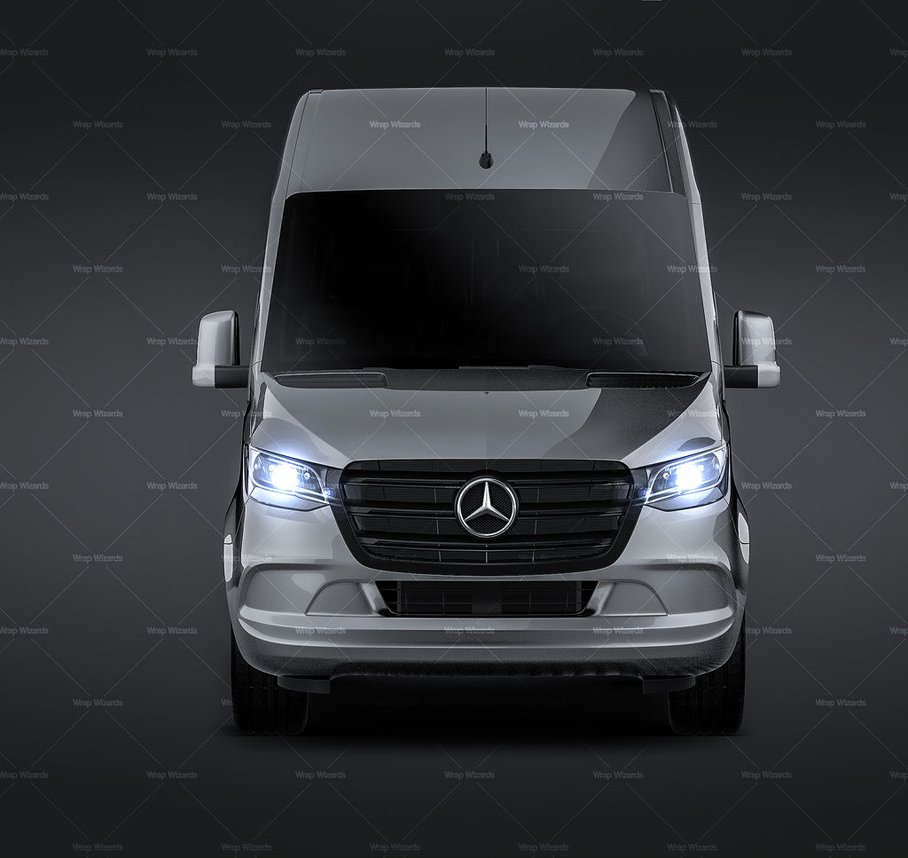 Mercedes Benz Sprinter panel/passenger van L3H2 with optional windows ...
