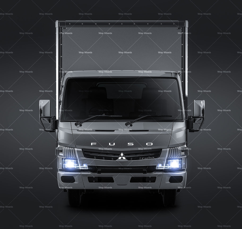 Mitsubishi Fuso Canter 515 Wide Single Cab Pantech Truck glossy finish ...