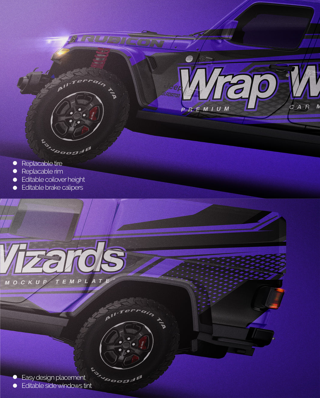 ALL TEMPLATES – Wrap-Wizards.com - Premium Car Mockups Templates