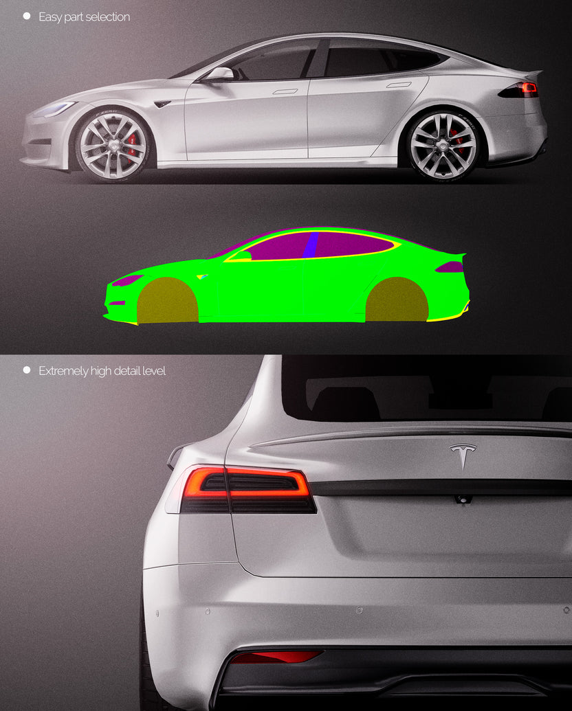 Tesla Model S 2025 - Car Mockup – Wrap-Wizards.com - Premium Car ...