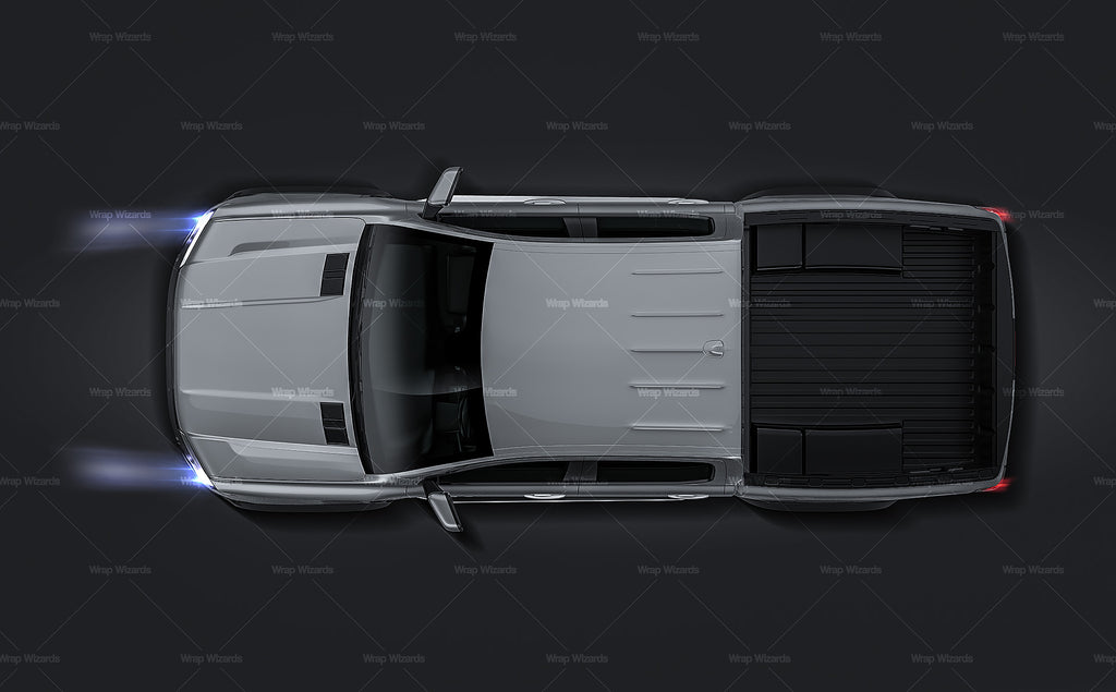 Ford F-150 Ranger Raptor 2023 glossy finish - all sides Car Mockup Tem ...