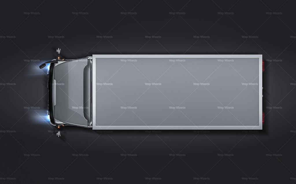 Mercedes-Benz Atego S cabin box truck glossy finish - all sides Car Mo ...