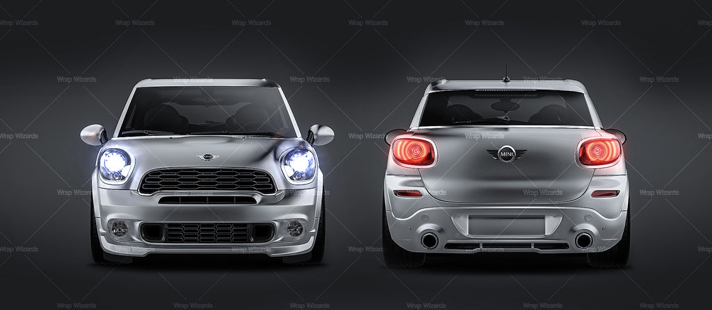 Mini Paceman JCW John Cooper Works satin matt finish - all sides Car M ...