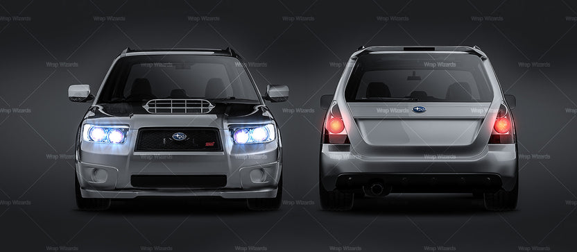 Subaru Forester STI - Car Mockup – Wrap-Wizards.com - Premium Car ...