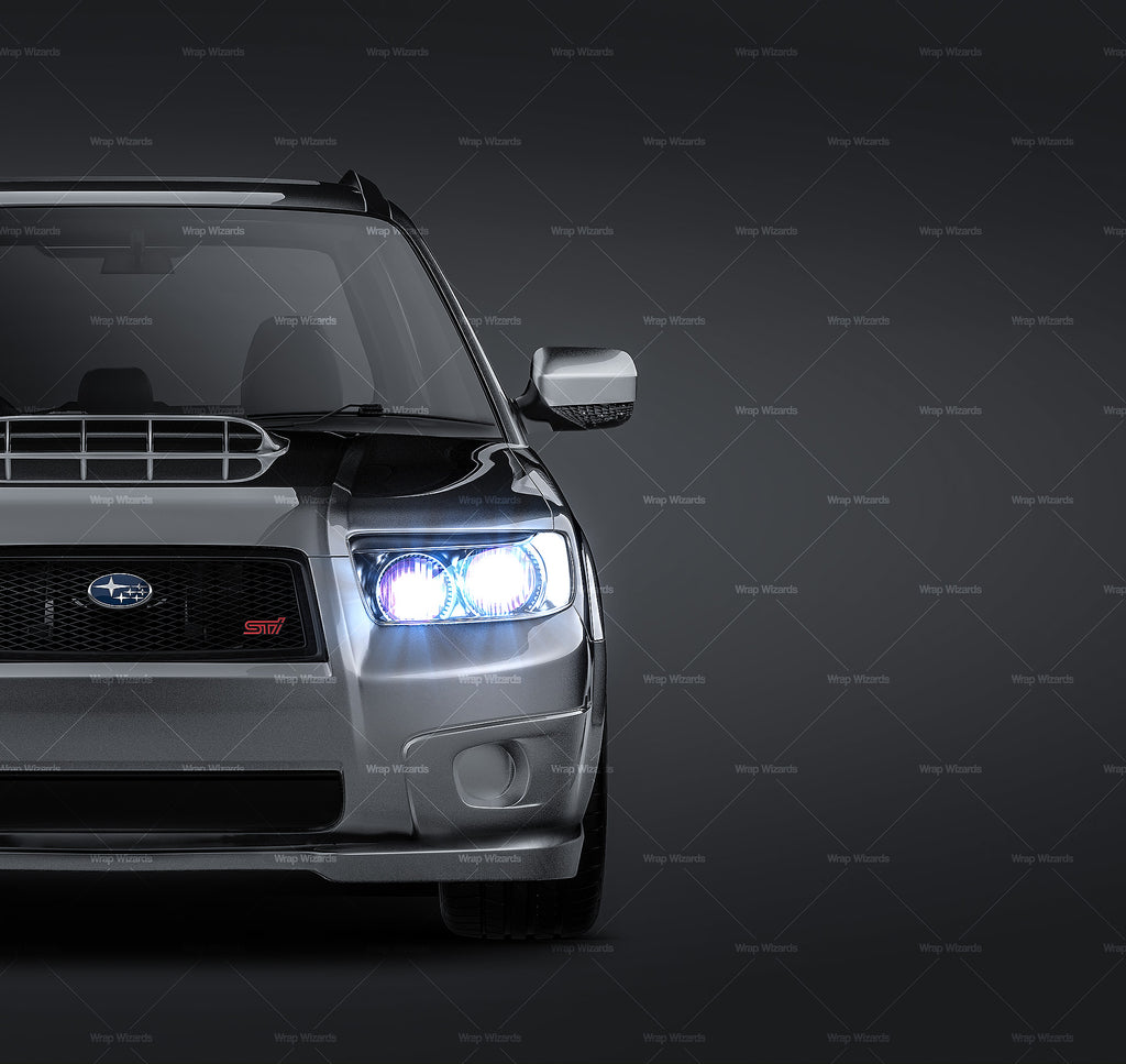 Subaru Forester STI - Car Mockup – Wrap-Wizards.com - Premium Car ...