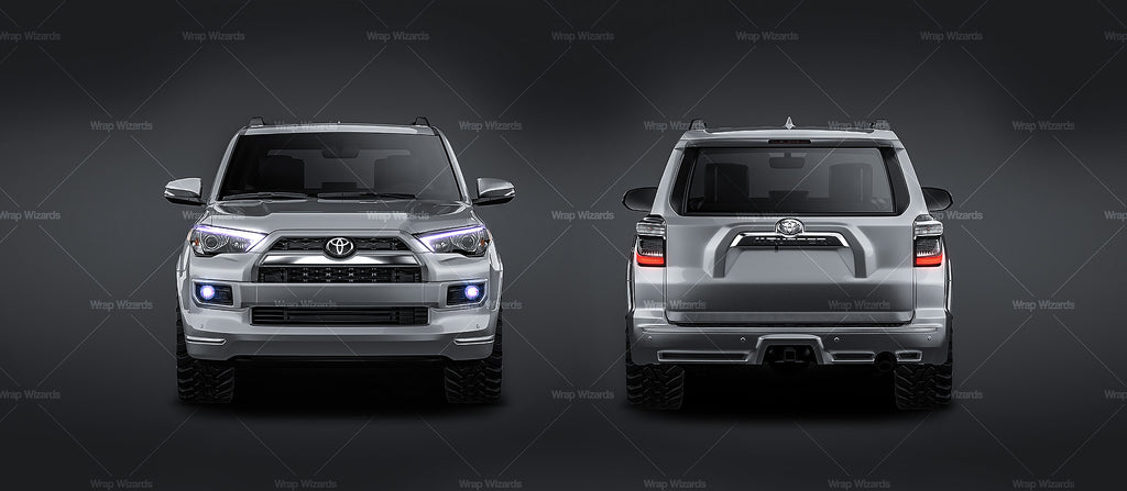 Toyota 4Runner 2013 glossy finish - all sides Car Mockup Template.psd ...
