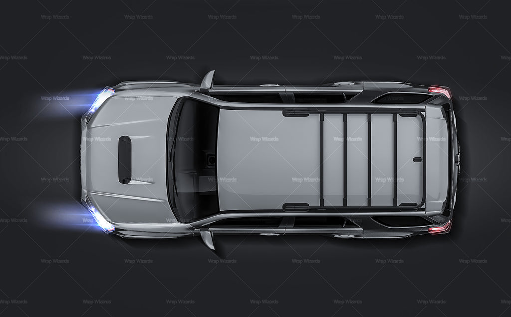 Toyota 4Runner TRD Pro 2023 glossy finish - all sides Car Mockup Templ ...