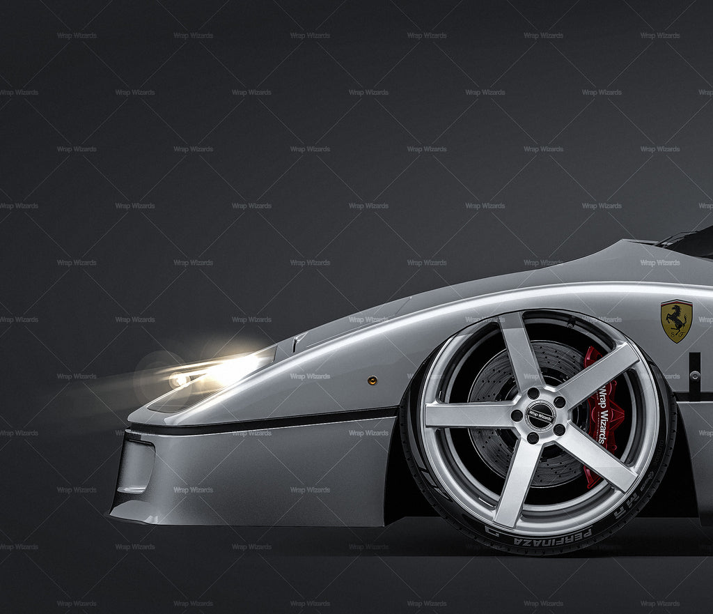 Ferrari F40 glossy finish - all sides Car Mockup Template.psd – Wrap ...
