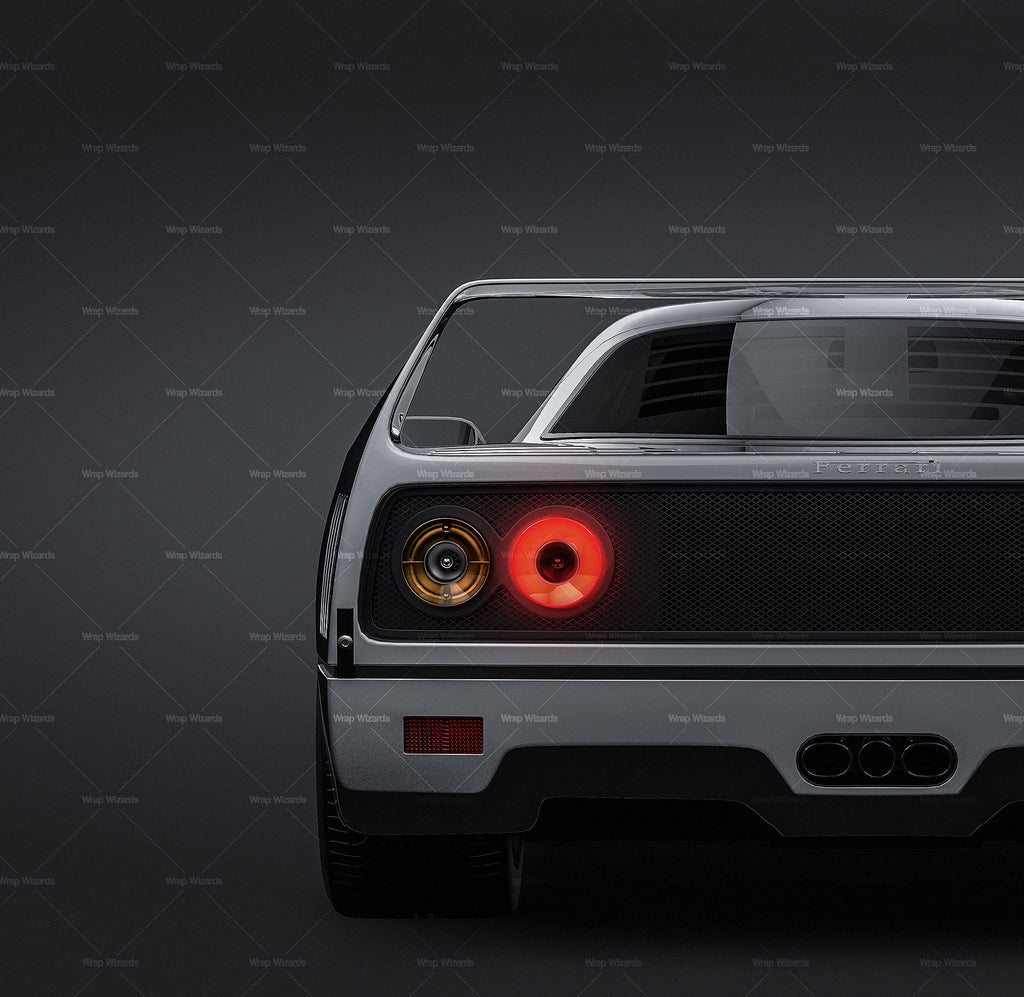 Ferrari F40 glossy finish - all sides Car Mockup Template.psd – Wrap ...