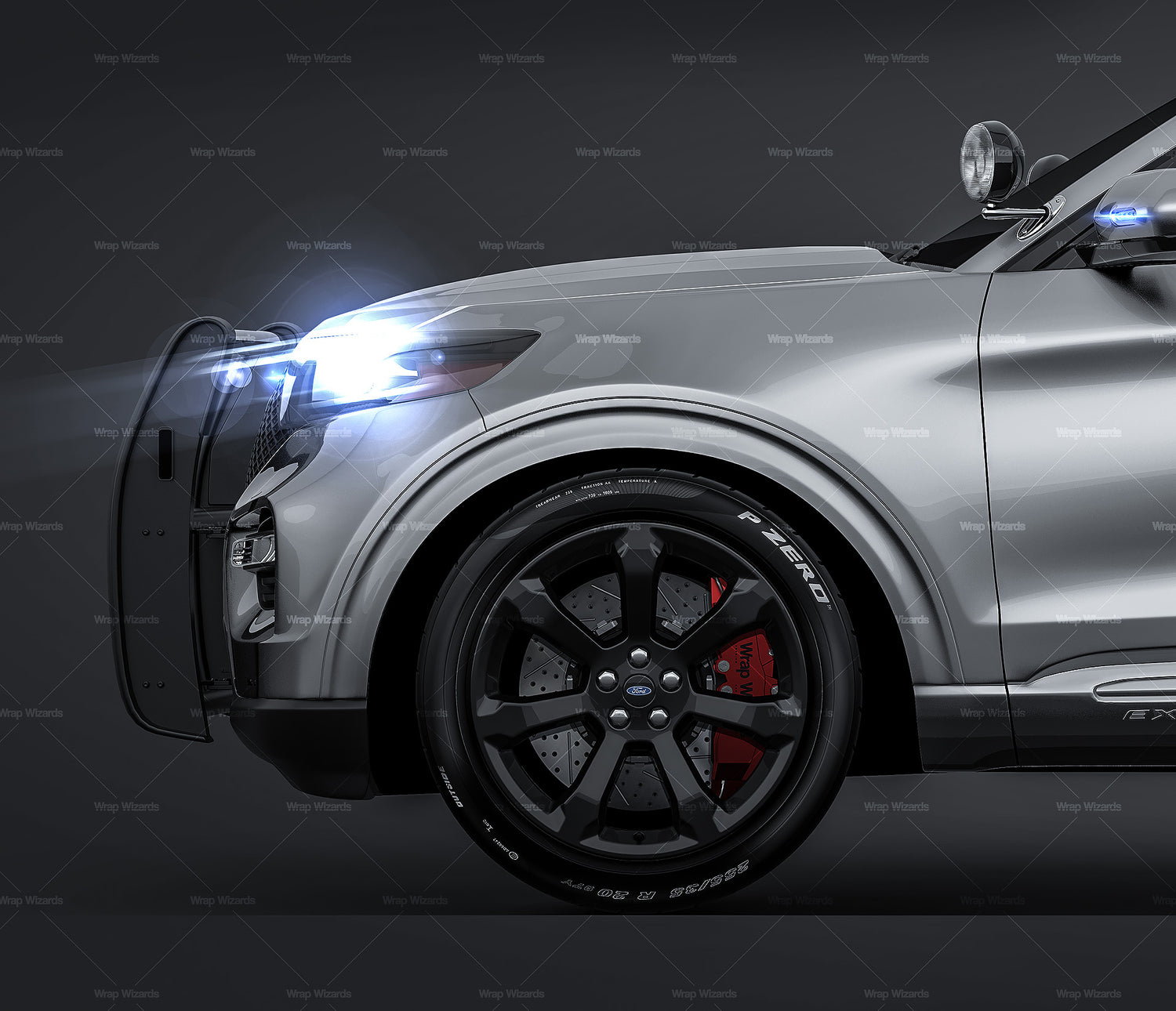 Ford Explorer 2020 Police Interceptor - Car Mockup – Wrap-Wizards.com ...