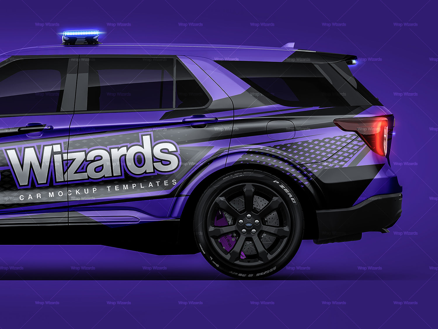 Ford Explorer 2020 Police Interceptor - Car Mockup – Wrap-Wizards.com ...