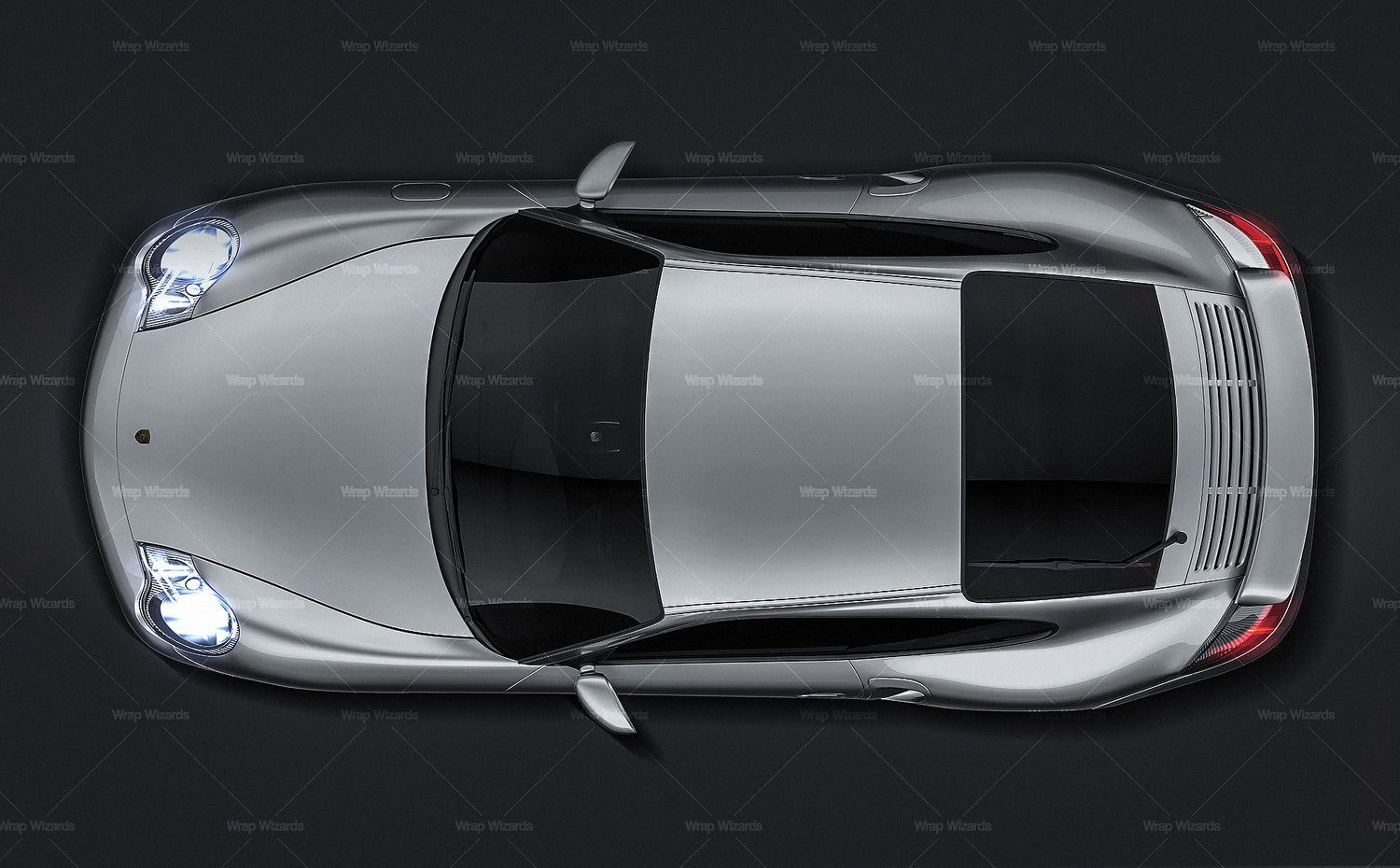 Porsche 911 Turbo 996 2002 - Car Mockup – Wrap-Wizards.com - Premium ...