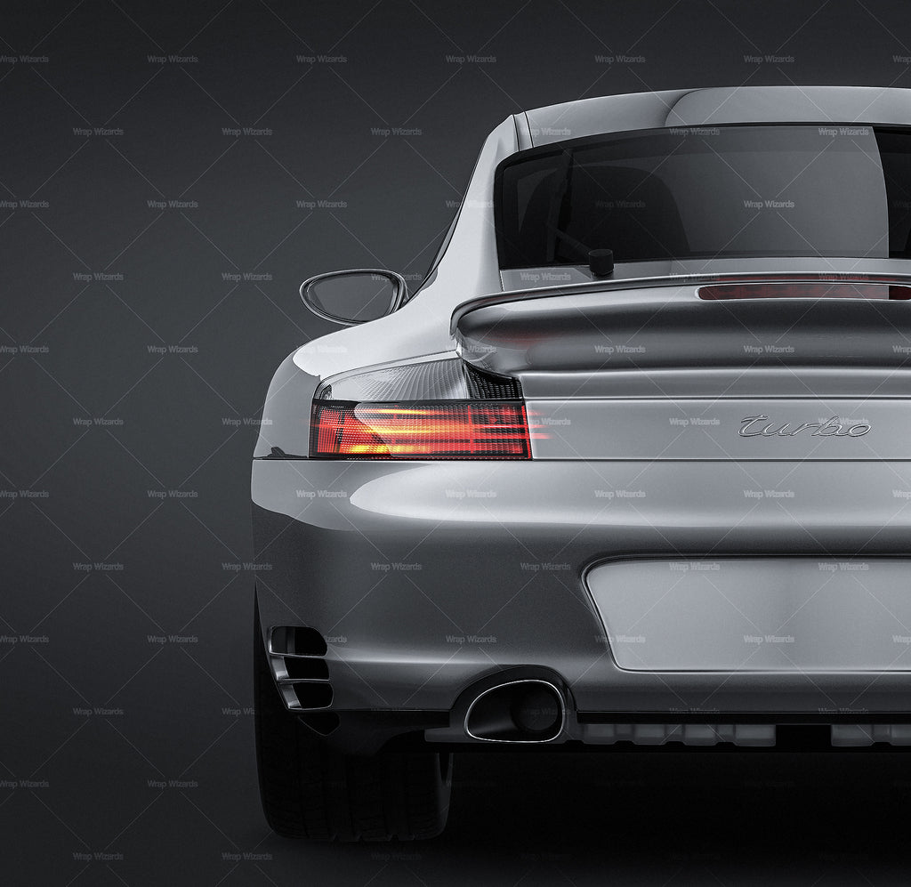 Porsche 911 Turbo 996 2002 - Car Mockup – Wrap-Wizards.com - Premium ...