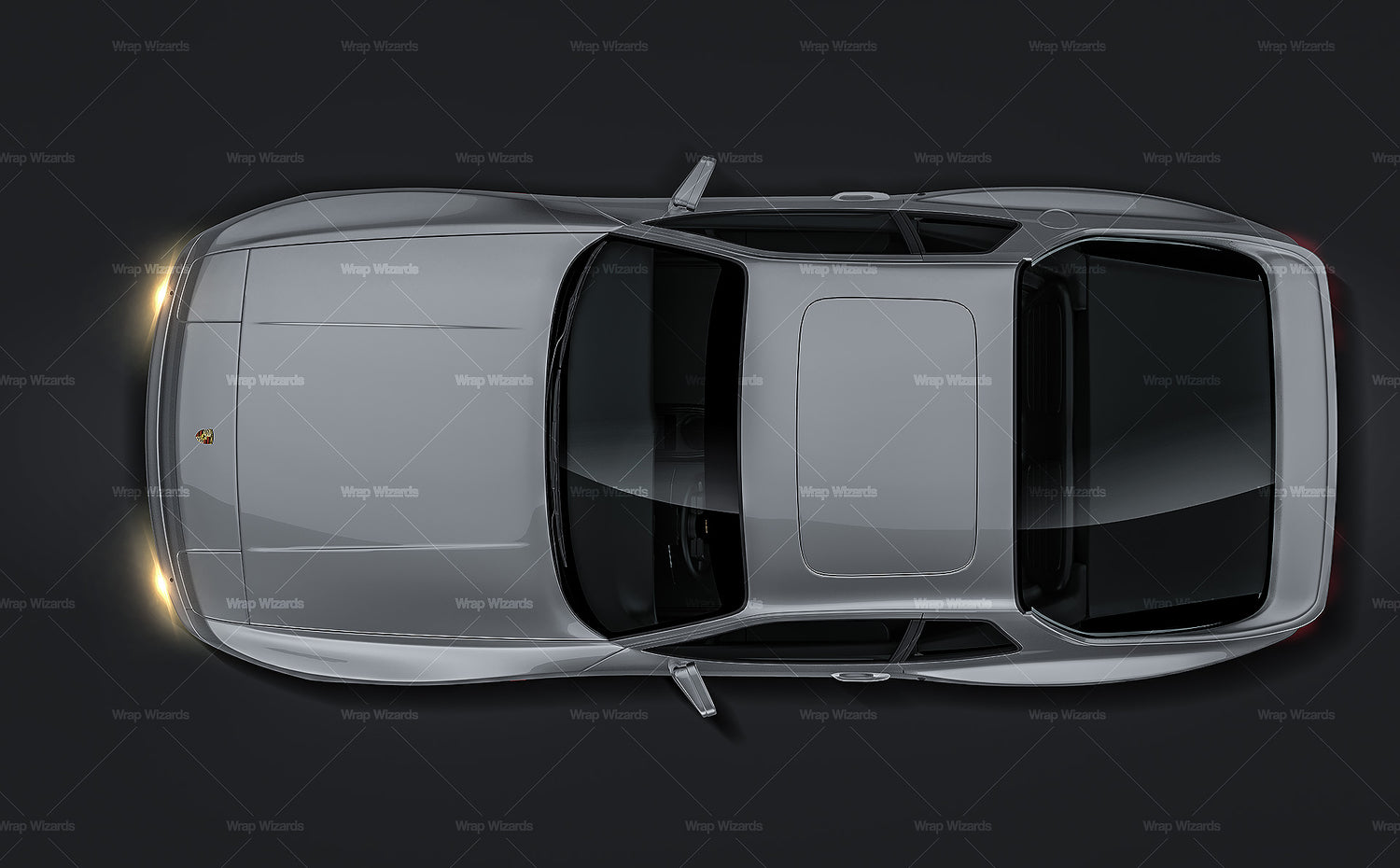 Porsche 944 Turbo (951) 1985-1991 - Car Mockup – Wrap-Wizards.com ...