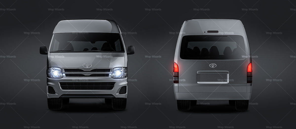 Toyota Hiace L2H2 Super Long Wheel Base SLWB 2014 glossy finish - all ...