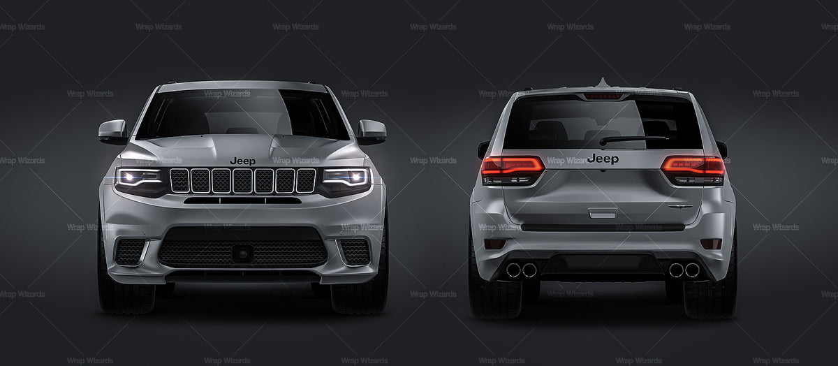 Jeep Grand Cherokee Trackhawk 2019 satin matt finish - all sides Car M ...