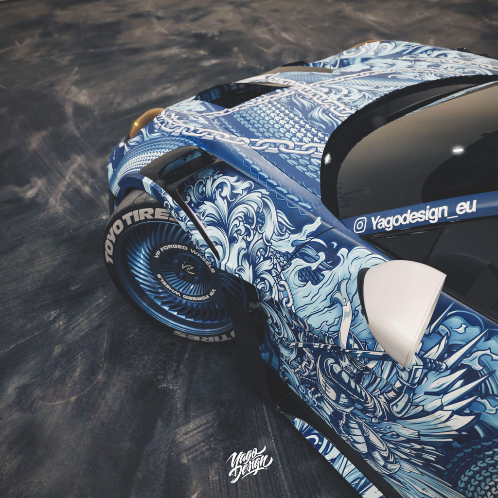 Design - Pocelain Beast - READY TO PRINT FILES – Wrap-Wizards.com ...