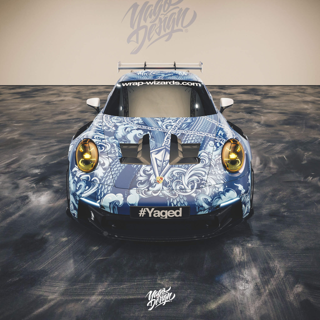 Design - Pocelain Beast - READY TO PRINT FILES – Wrap-Wizards.com ...