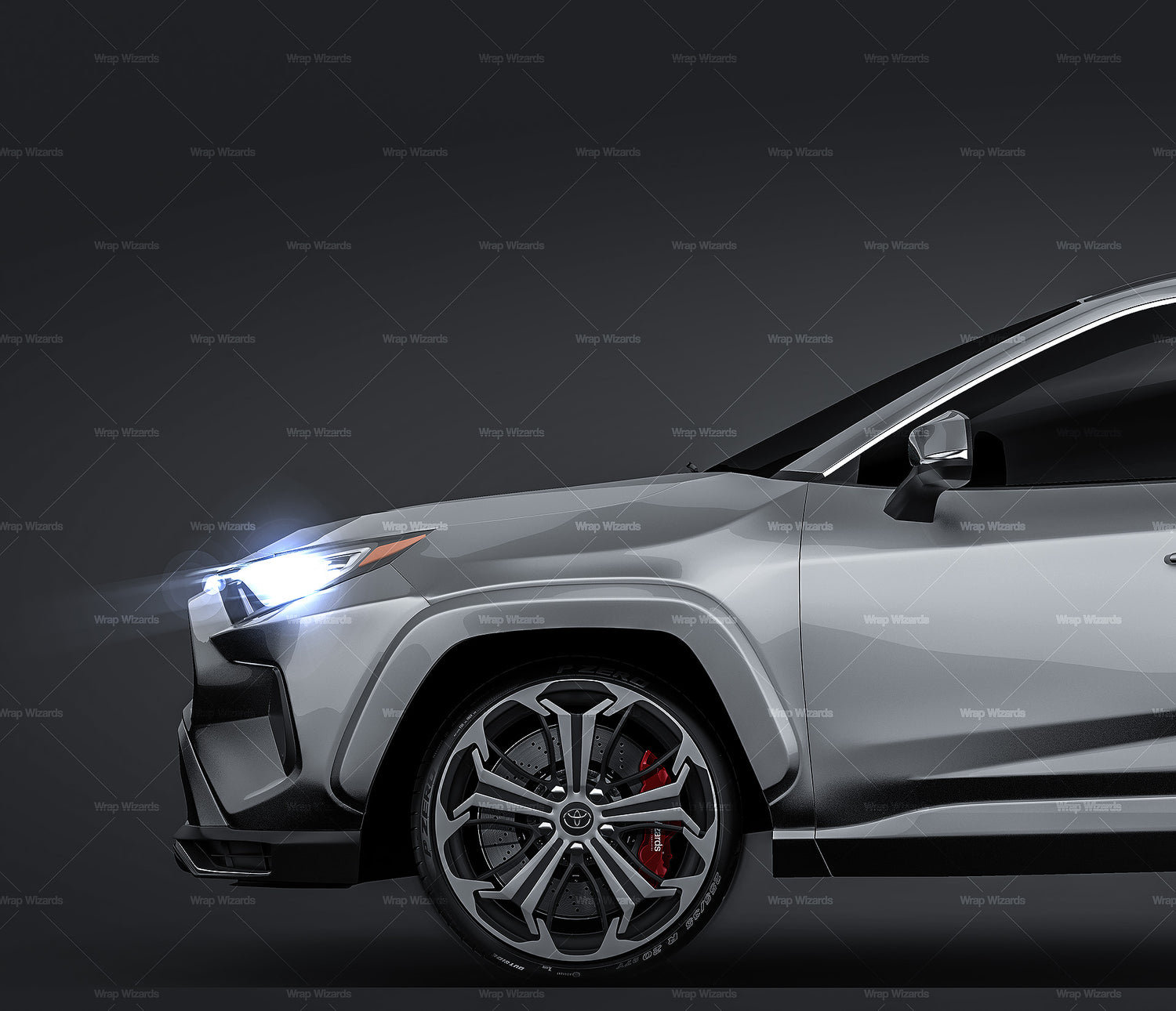 Toyota RAV4 Prime 2022 - Car Mockup – Wrap-Wizards.com - Premium Car ...