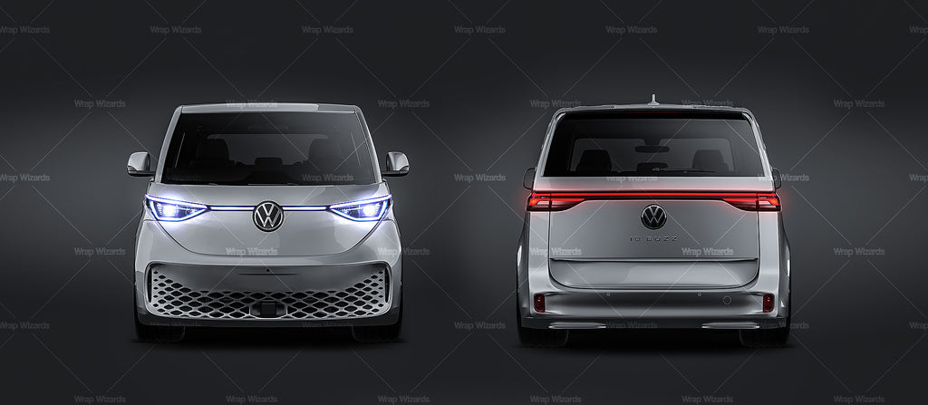 Volkswagen ID. Buzz personal van 2023 glossy finish - all sides Car Mo ...